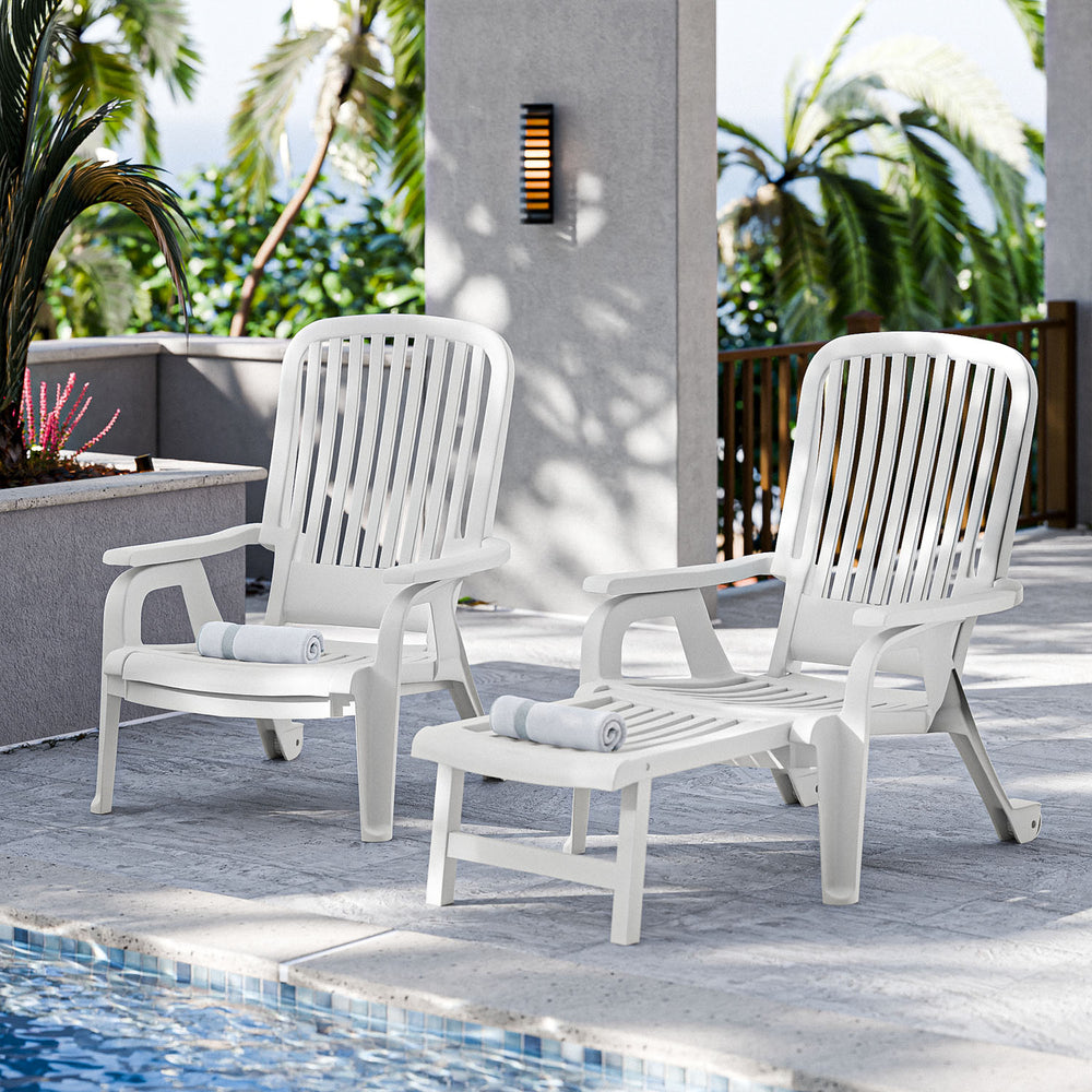 Bahia Stacking Deck Chair