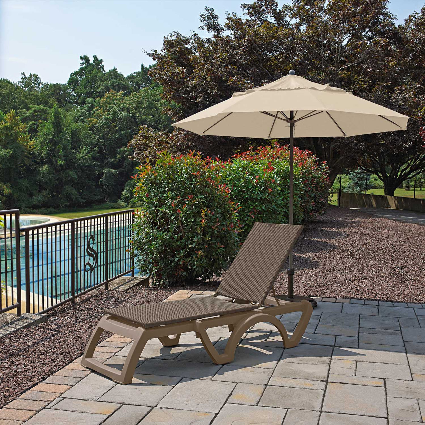 Java All-Weather Wicker Chaise