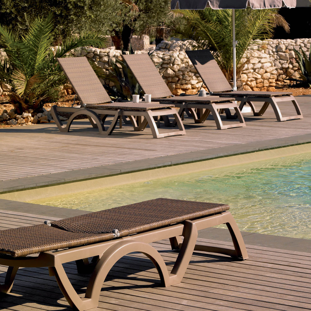 Java All-Weather Wicker Chaise