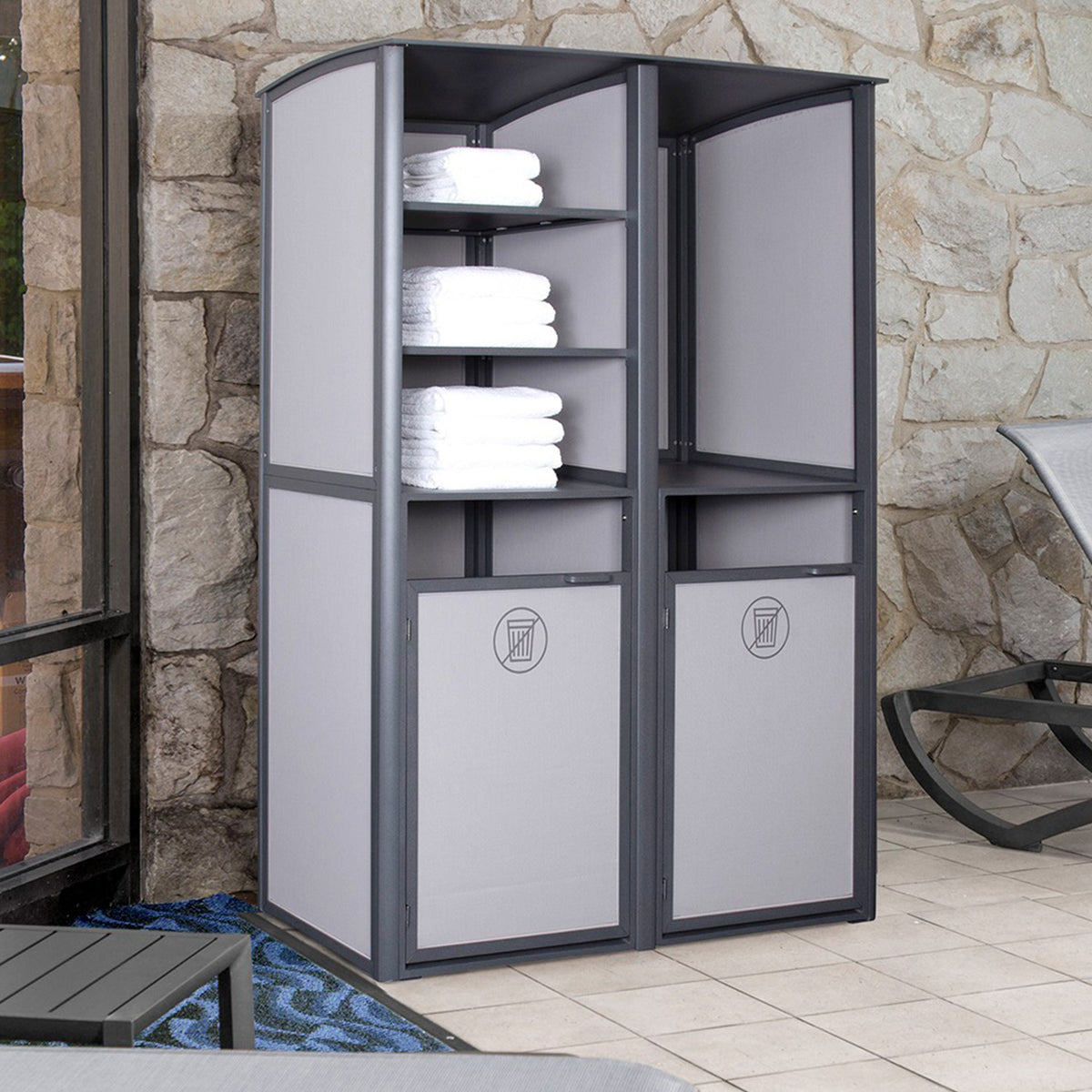 Sunset Towel Valet Triple Unit